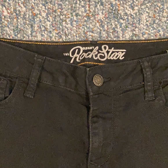 Old Navy | Pants & Jumpsuits | Black Old Navy Rock Star Jeans | Poshmark